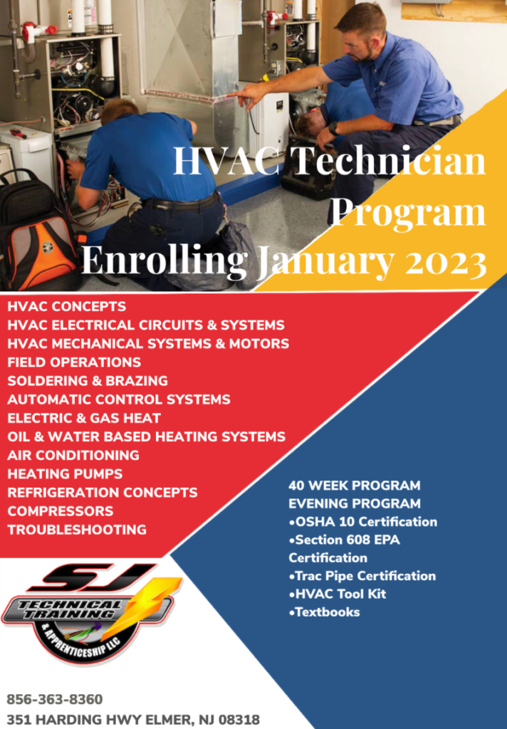 HVAC Training Classes South Jersey | SJ Technical Training